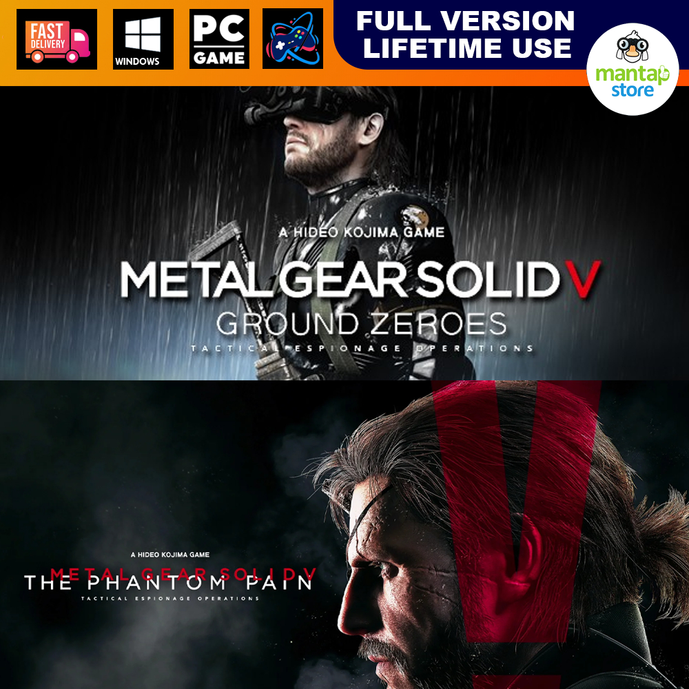 Metal Gear Solid V Ground Zeroes + The Phantom Pain 🔥[ PC DIGITAL GAMES ]🔥[ OFFLINE ]🔥[ SHOOTING ...