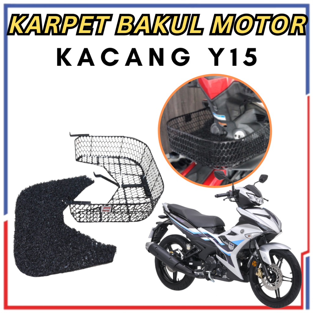 KARPET BAKUL MOTOR KACANG MODEL Y15 | Shopee Malaysia