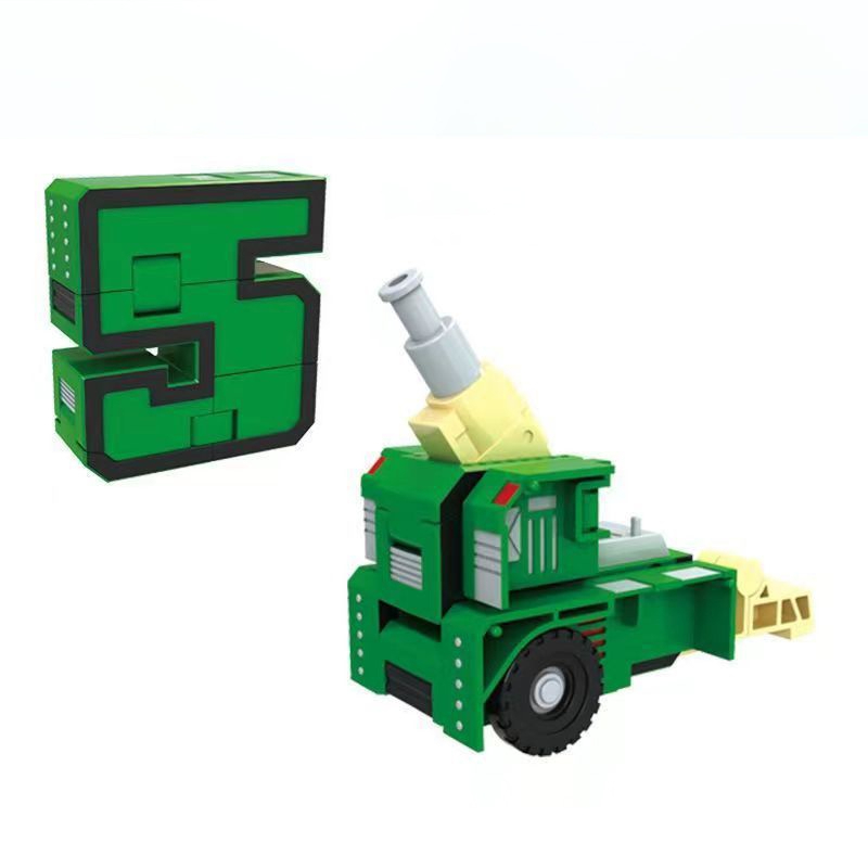 Numbers Transformer Robot Alphabet Number Transformer Deformation ...