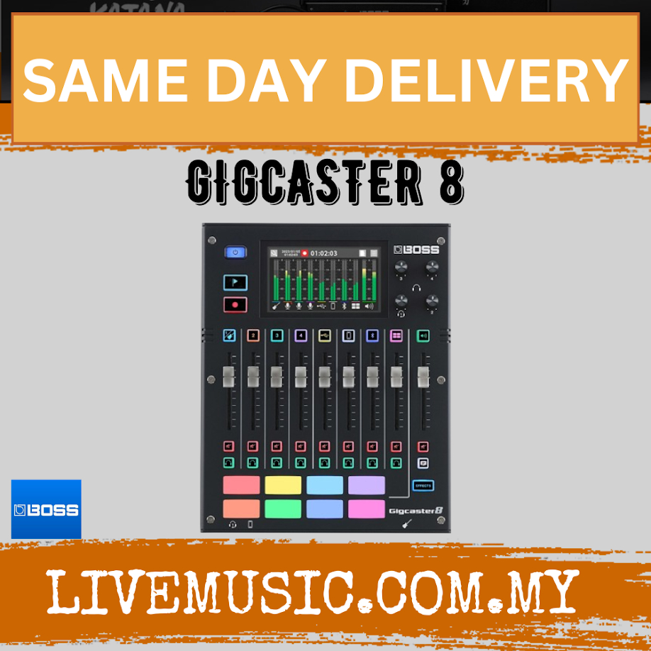Boss GCS-8 Gigcaster Streaming Mixer ( GCS 8 / GCS8 ) | Shopee Malaysia