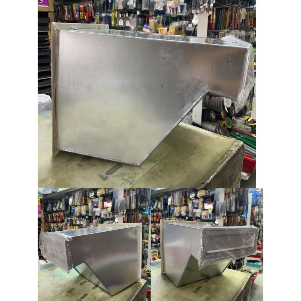 Peti Surat Aluminium Letter Box /Mail Box /Build In Letter Box /13'' 14 ...