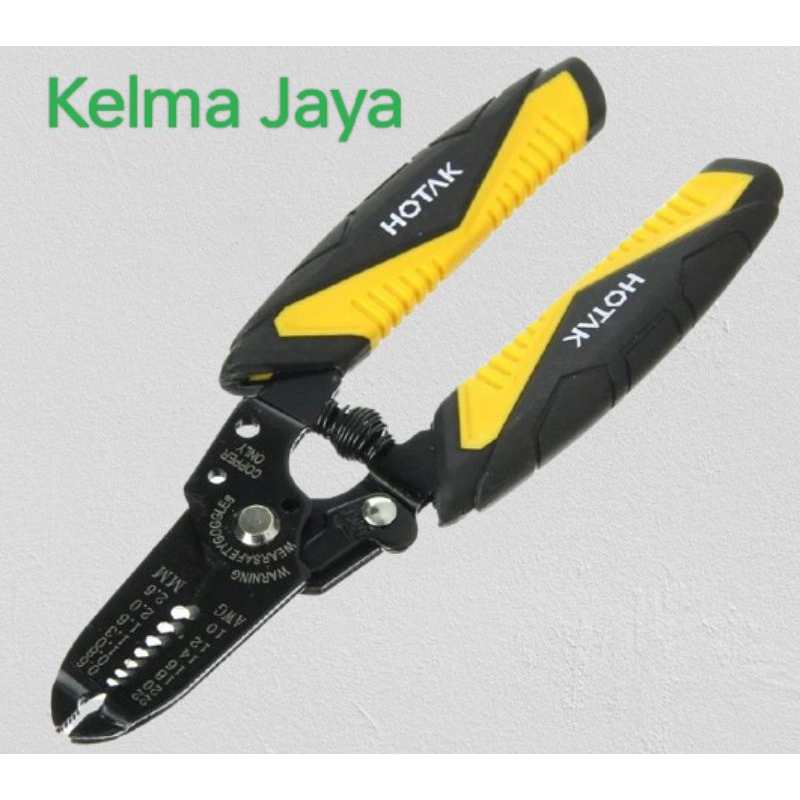 💥READY STOCK!!!💥 HOTAK PRO TOOLS 6" WIRE STRIPPER/CUTTER YJTS-2953 ...