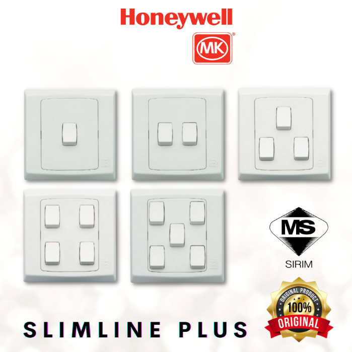 **CLEARANCE** MK ELECTRIC Switch Socket Slimline Plus Series with SIRIM ...