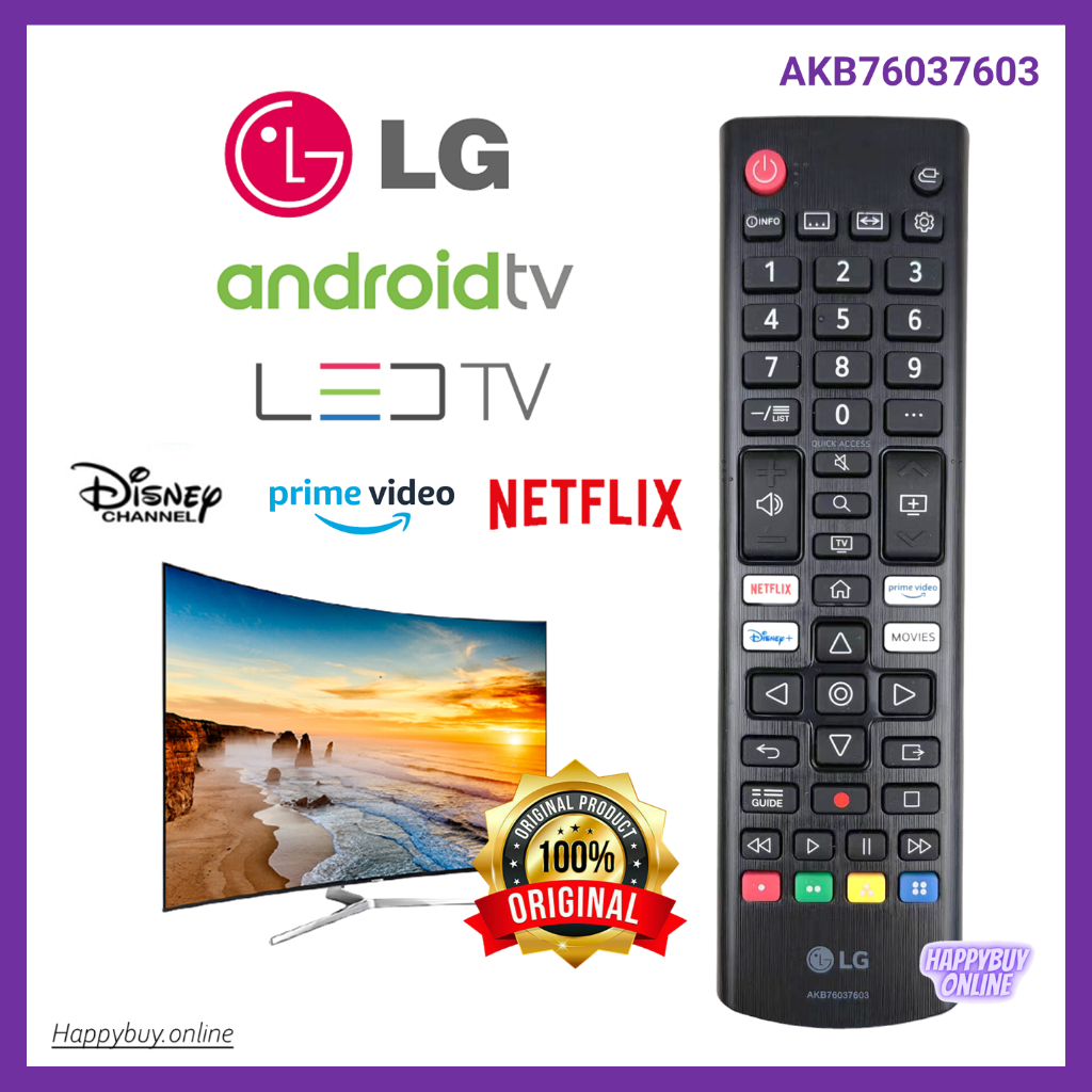 LG 4K UHD Android Smart TV Remote Control LG Original Smart 2022 TV ...
