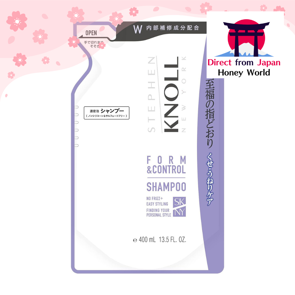 STEPHEN KNOLL Steven Knoll Form Control Shampoo Refill 400ml Fibers ...
