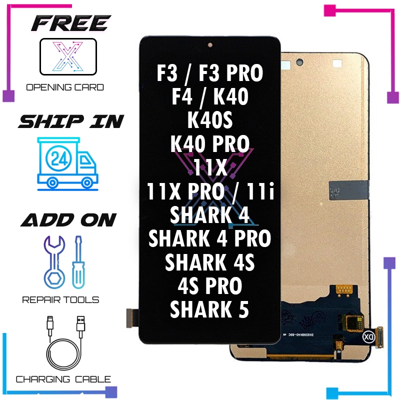 Lcd For Black Shark 4 / Black Shark 4 Pro/Black Shark 4S 4S Pro/Black Shark 5 (With Touch Screen ...