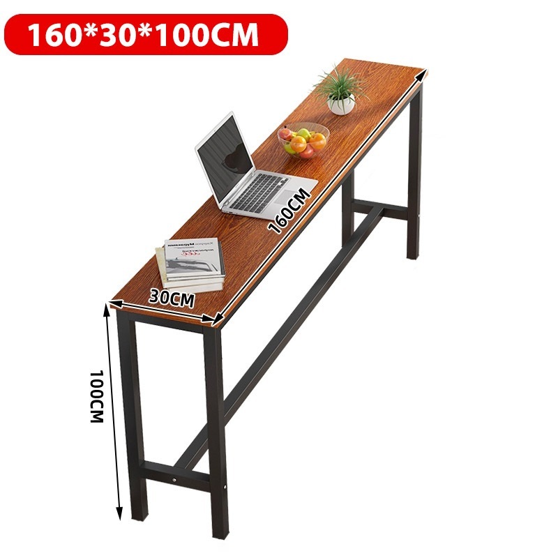 DO H100cm Bar Table Set Long High Table Home Kitchen Balcony Coffee ...