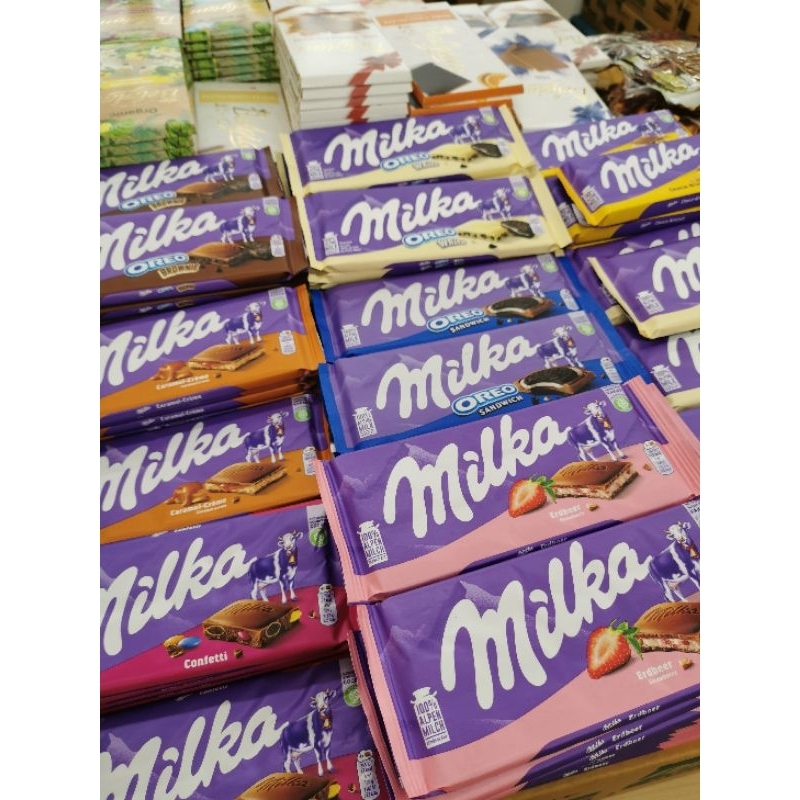 Milka Chocolate Bar 100g | Shopee Malaysia