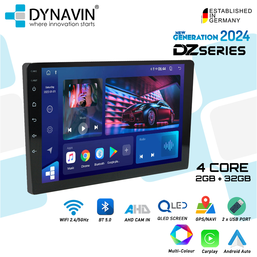 Dynavin DZ 2024 Series With CarPlay/Android Auto (Quad-Core 2GB RAM ...