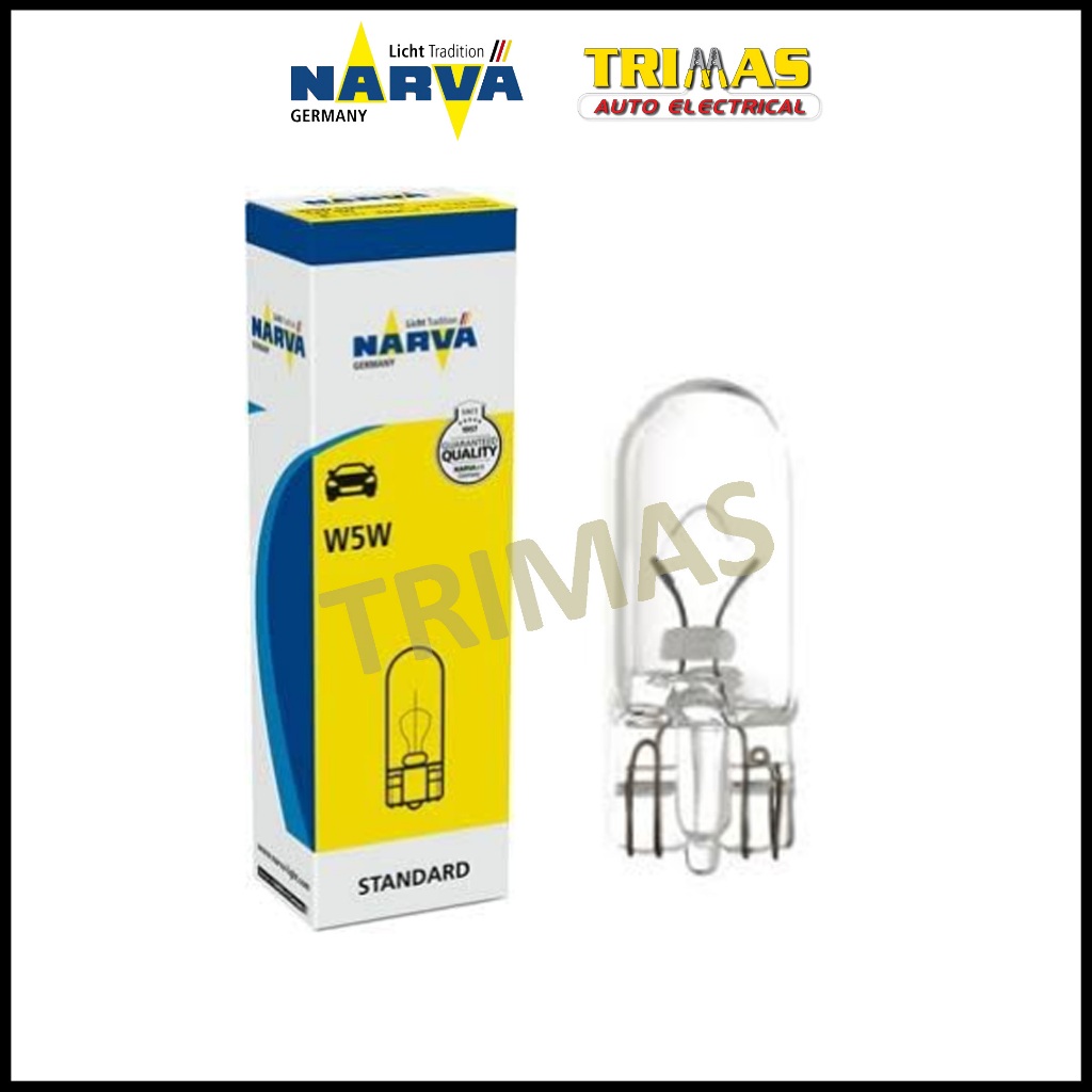 17177 Original Narva Wedge Bulb W5W 12V Proton Dashboard Meter Bulb W2 ...