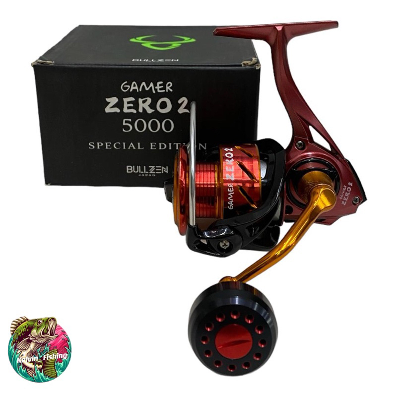 🎈🎈🎈THE NEW DESIGN BULLZEN ZERO 2 SPECIAL EDITION SPINNING REEL🎈🎈🎈 ...