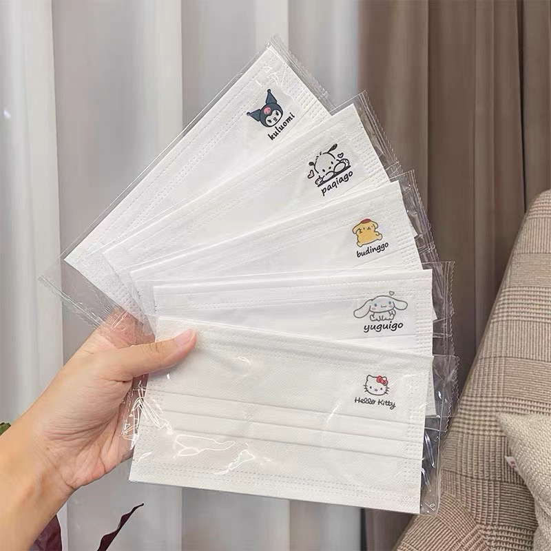 【Ready stock】平面口罩10pcs 3layers Sanrio Shinchan face mask | Shopee Malaysia