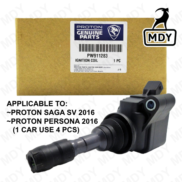 Original Proton Ignition Coil Plug New Persona / Saga VVT 2016 PW911283 ...