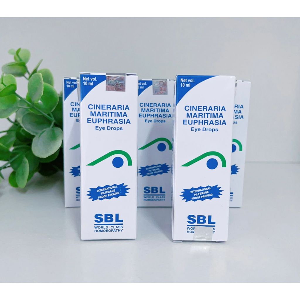 SBL CINERARIA MARITIMA EUPHRASIA EYE DROPS (for Cataract, Corneal ...