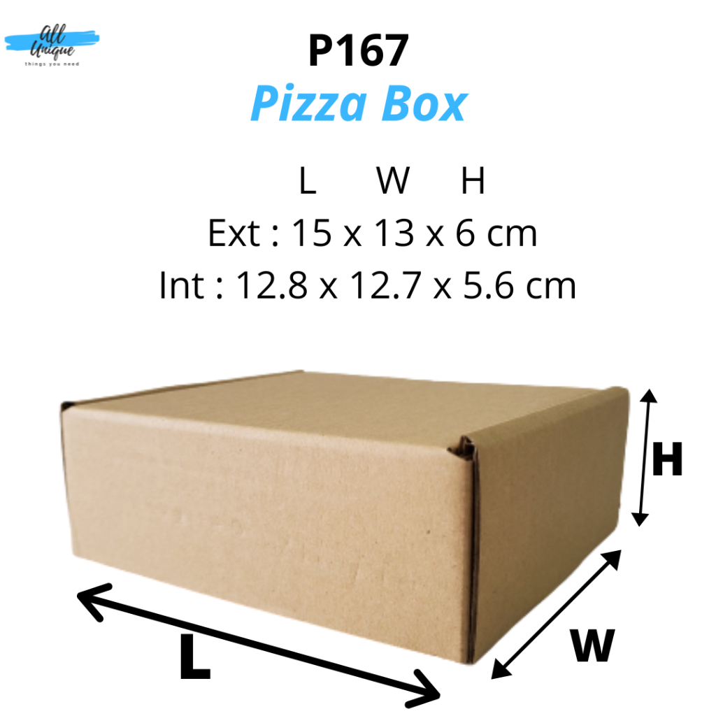 Pizza Box-#3-Carton Box-Packaging Box-Courier box | Shopee Malaysia