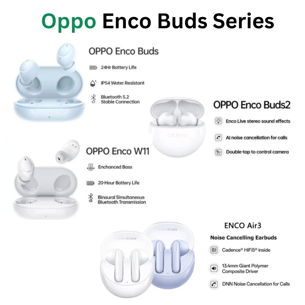 [ORIGINAL] OPPO ENCO BUDS / OPPO ENCO BUDS2 / OPPO ENCO W11 / OPPO ENCO ...