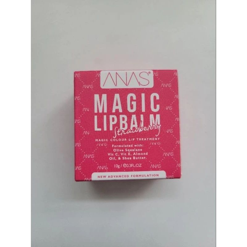 LIPBAM MAGIC STRAWBERI BY ANAS VIRAL ( PLUS FREE GIFT ) | Shopee Malaysia