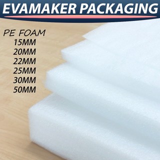 PE FOAM 15MM 20MM 22MM 25MM 30MM 50MM (1") Polyethylene Closed Cell ...