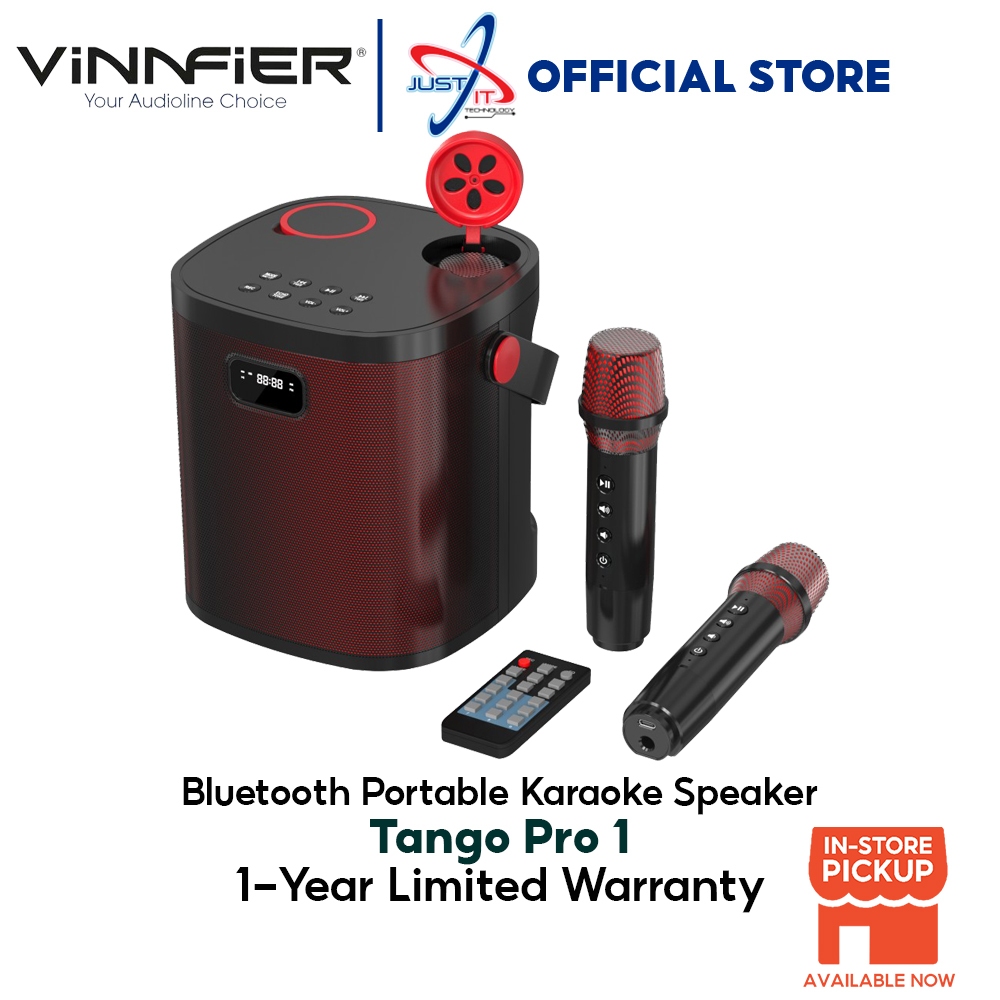 VINNFIER Tango Pro 1 Bluetooth Portable Karaoke Speaker | Shopee Malaysia