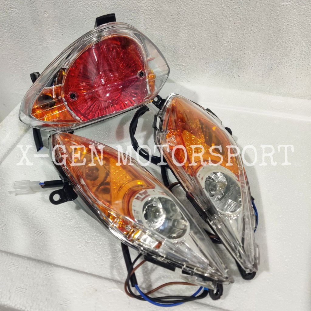 LAMPU DADA LC135 V1 @ CRYPTON X COPY & LAMPU BELAKANG LC 135 V1 CUSTOM ...