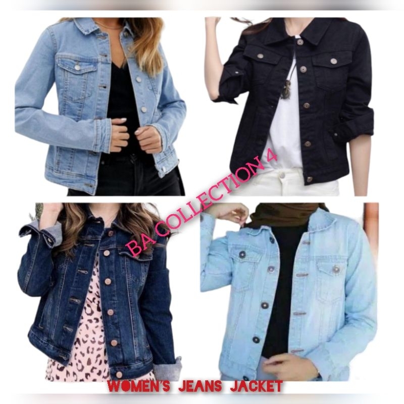 Women’s Jackets Kain getah( Ready Stock) Size : Xs - 2xl | Shopee Malaysia