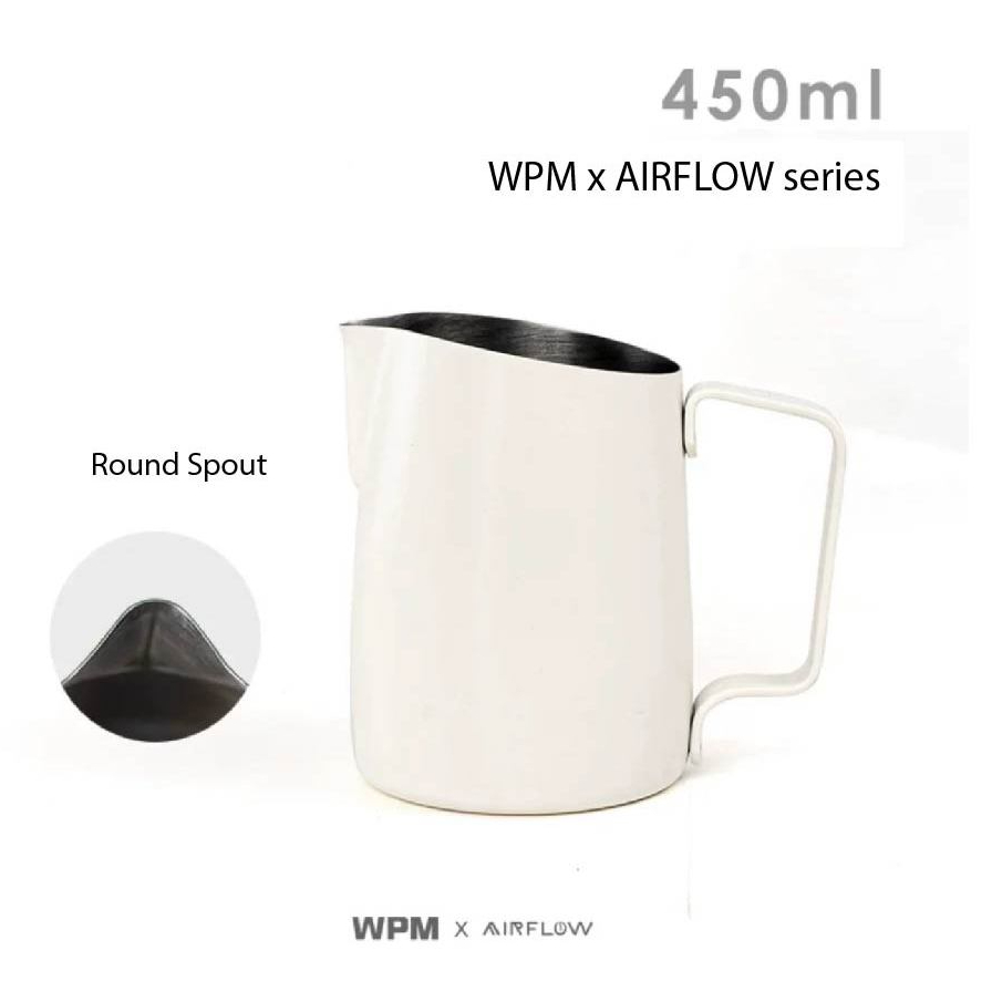 (Ready Stock)WPM Welhome Pro Milk Pitcher Professional Latte Art Pouring 300ml 450ml 500ml ...