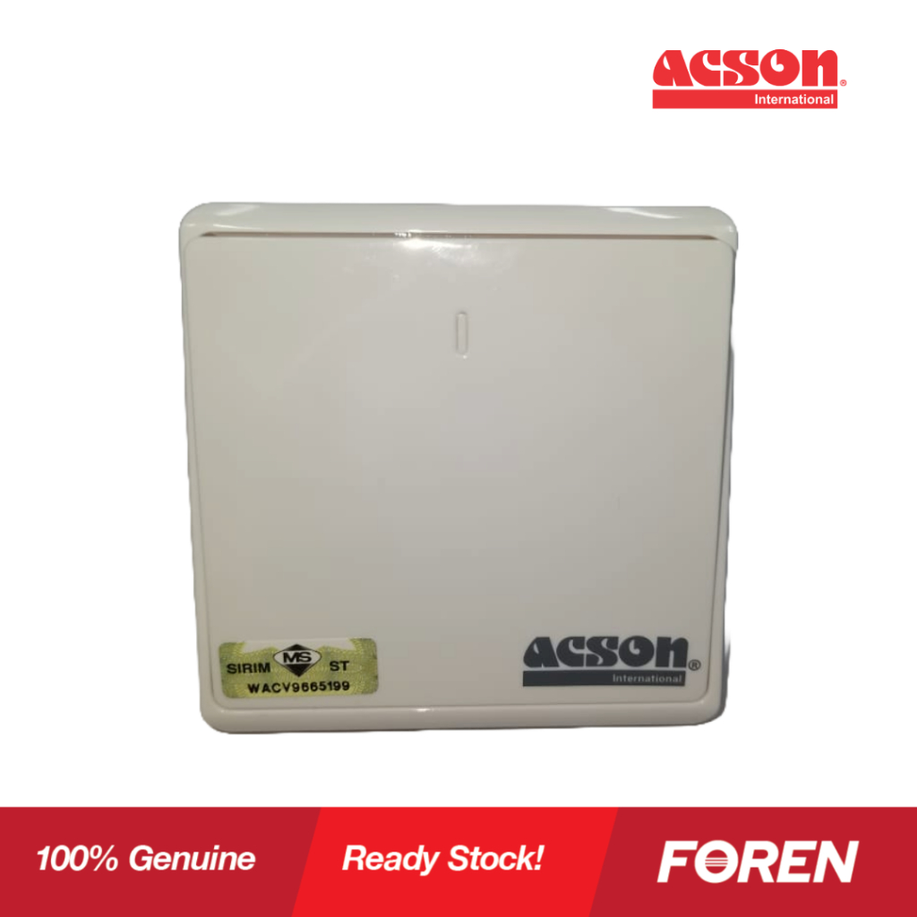 [ACSON] EASI-SWITCH 011 (1 GANG 1 WAY SWITCH) | Shopee Malaysia