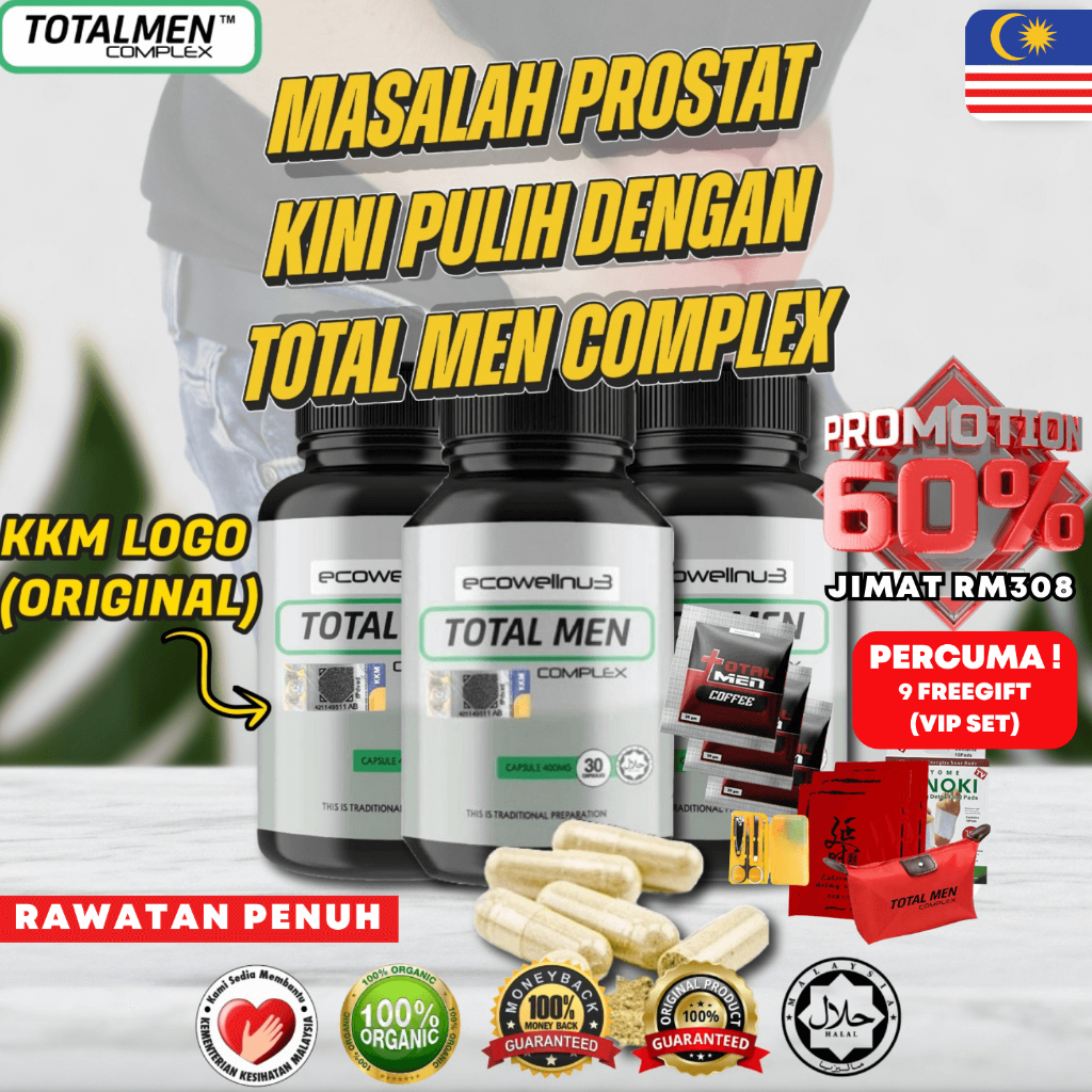🔥 Original Hq 🔥 Totalmen Complex Solusi Kencing Tidak Lawas Kerap Kencing Prostat Bengkak