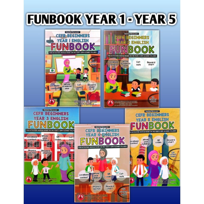 [MBL] teacherfiera : CEFR beginners year 1 - year 5 English Funbook ...