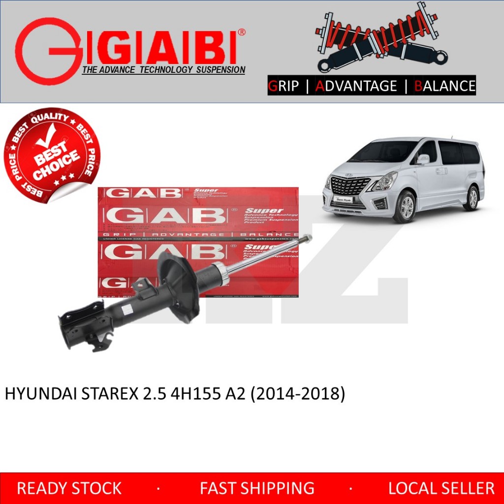 ORIGINAL GAB SUPER FRONT ABSORBER - HYUNDAI STAREX 2.5 4H155 (A2) (2014 ...