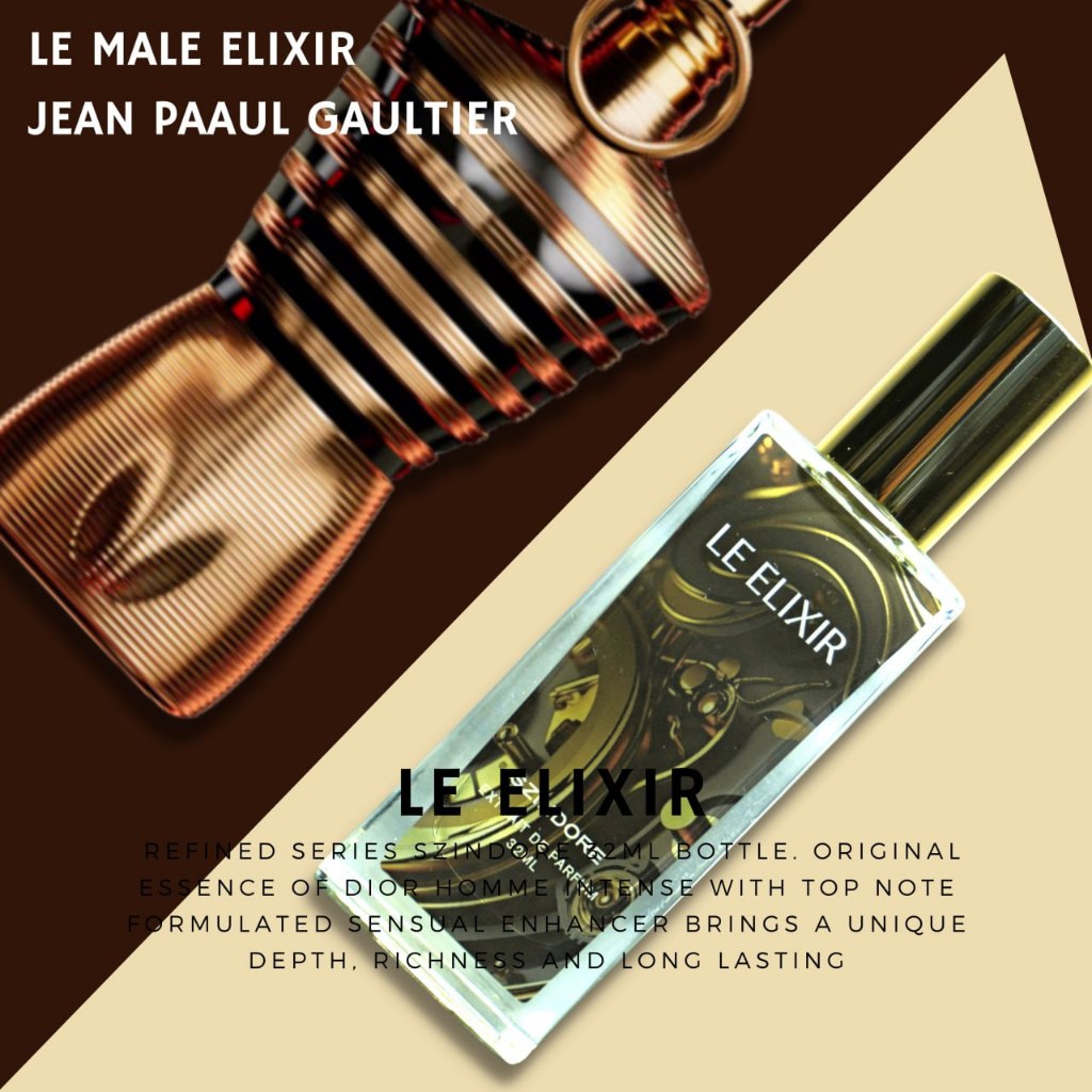 SZINDORE LE ELIXIR PERFUME FOR MEN | Shopee Malaysia