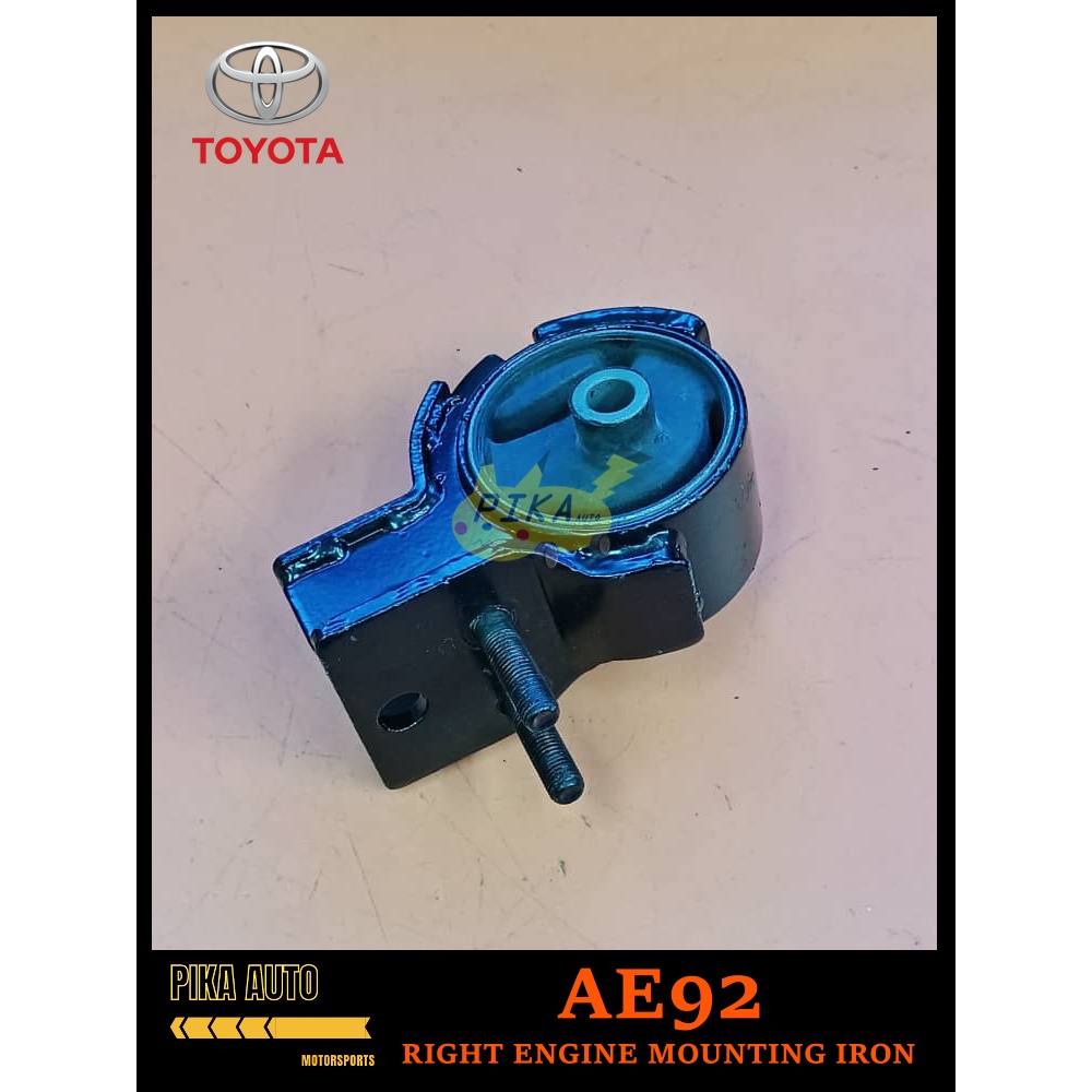 TOYOTA AE92 RIGHT ENGINE MOUNTING IRON 12362-15130 | Shopee Malaysia
