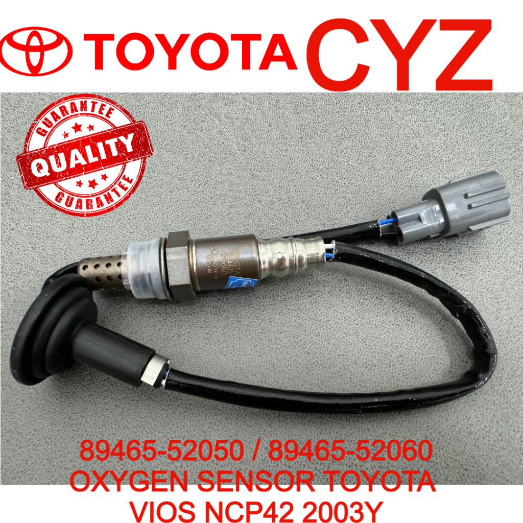 OXYGEN SENSOR / O2 SENSOR Toyota VIOS NCP42 2003Y (TOYOTA JAPAN) 89465 ...