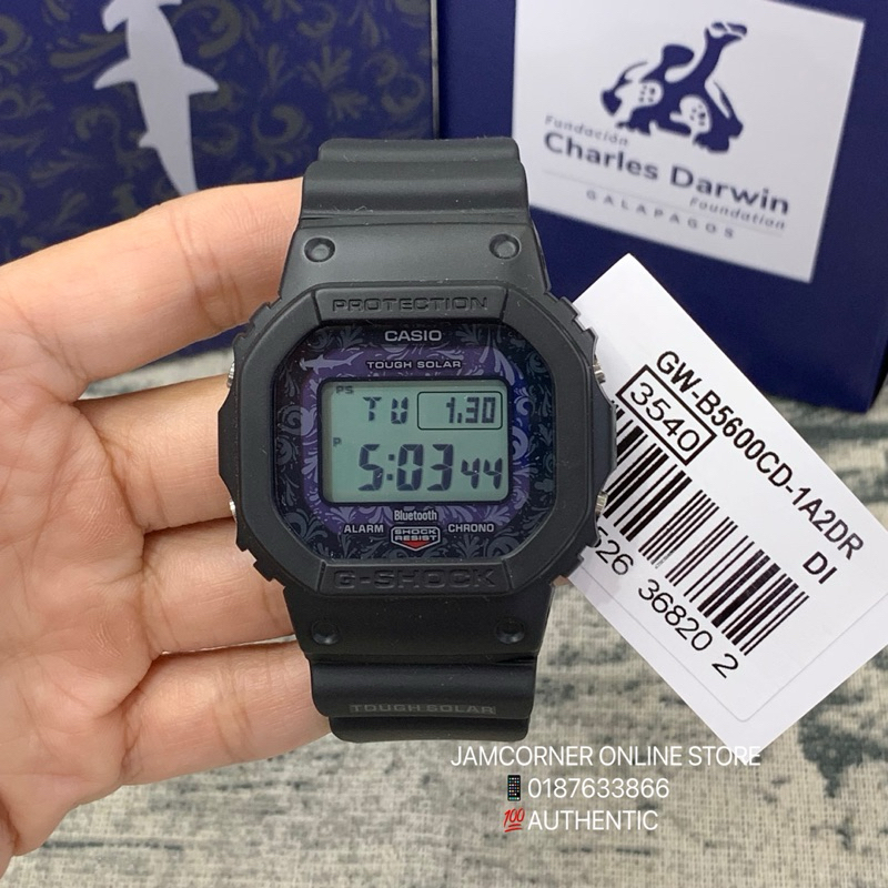 100% ORIGINAL CASIO G-SHOCK GW-B5600CD-1A3/GW-B5600CD-1A2 Charles Darwin Foundation ...