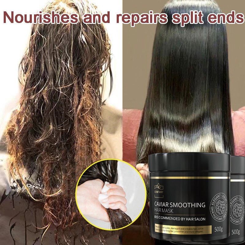 Keratin hair mask treatment krim lurus rambut Hair straightening cream ...