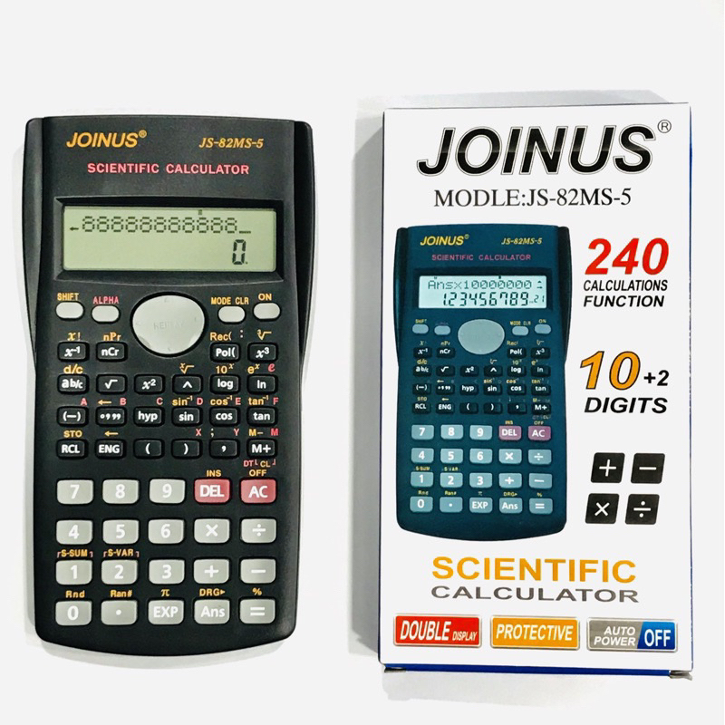 Joinus Scientific Calculator Double Display 240 Function | Shopee Malaysia