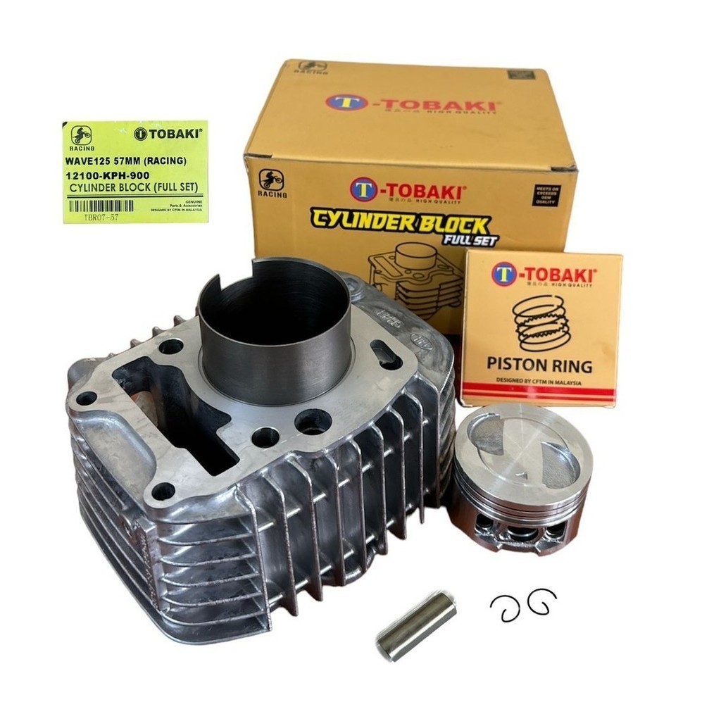Tobaki Honda WAVE 125 / W125 / WAVE125 / WAVE125X (57mm) Racing ...