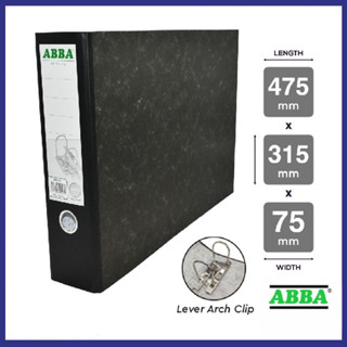 ABBA Arch File A3 Size/ABBA/Oblong 409/Fail Arch/Ring File/File Filing/ Lever Arch File (3") 10 ...