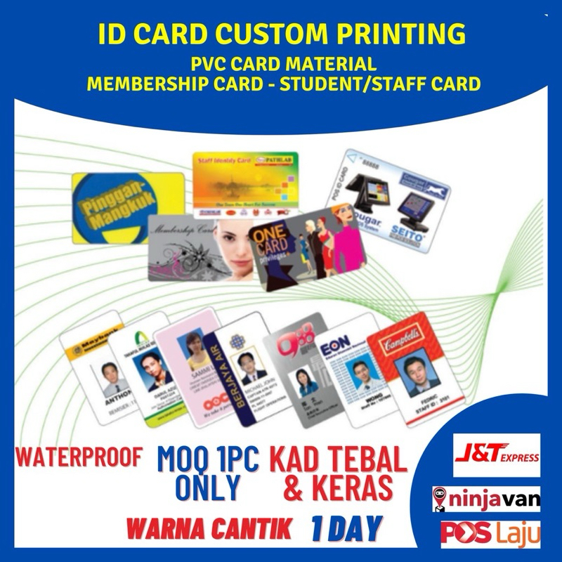 Id Card \ Student Card \ Kad Matriks \ Kad Staff \ Membership Card ...