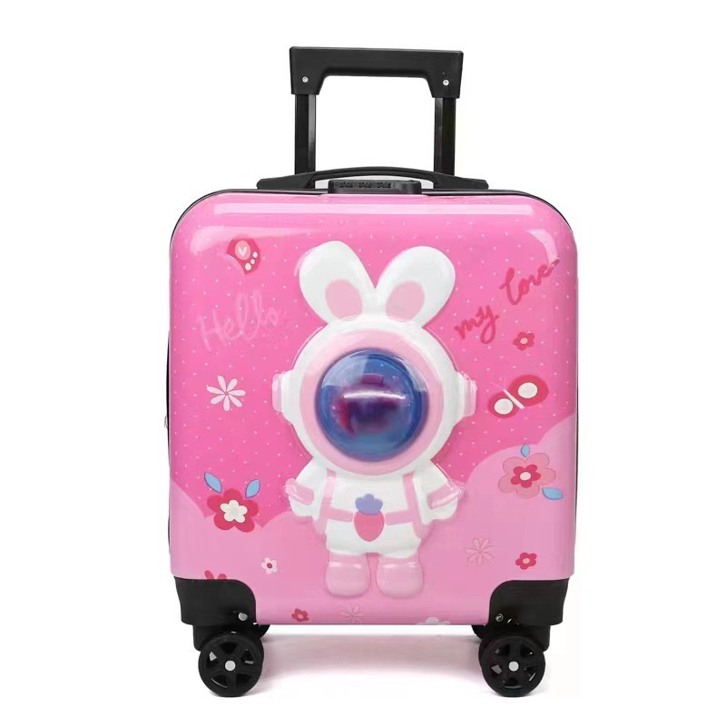 18inci Kid Luggage Cute Animal Suitcase Travel Bag Luggage Hand Carry ...