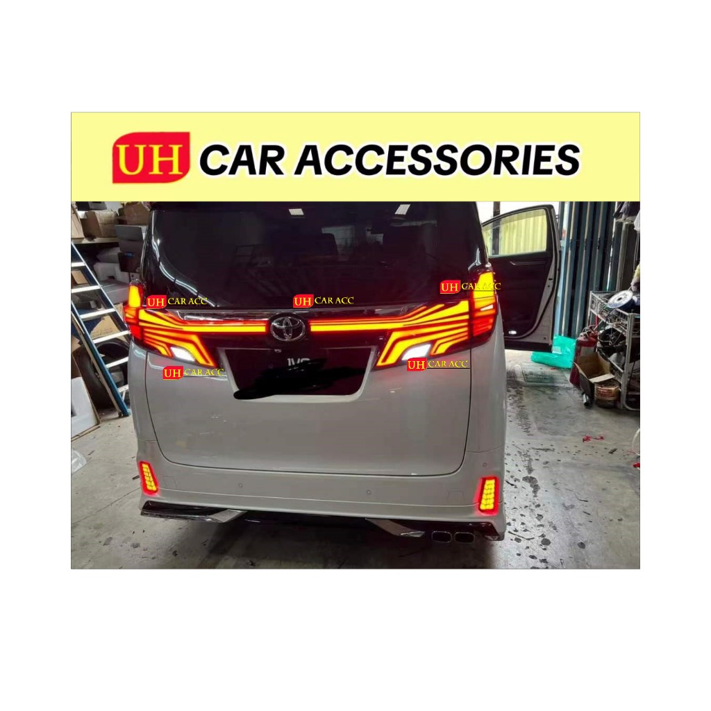 TOYOTA ALPHARD VELLFIRE AGH30 2015 - 2023 LED TAIL LAMP LIGHT DRL ...