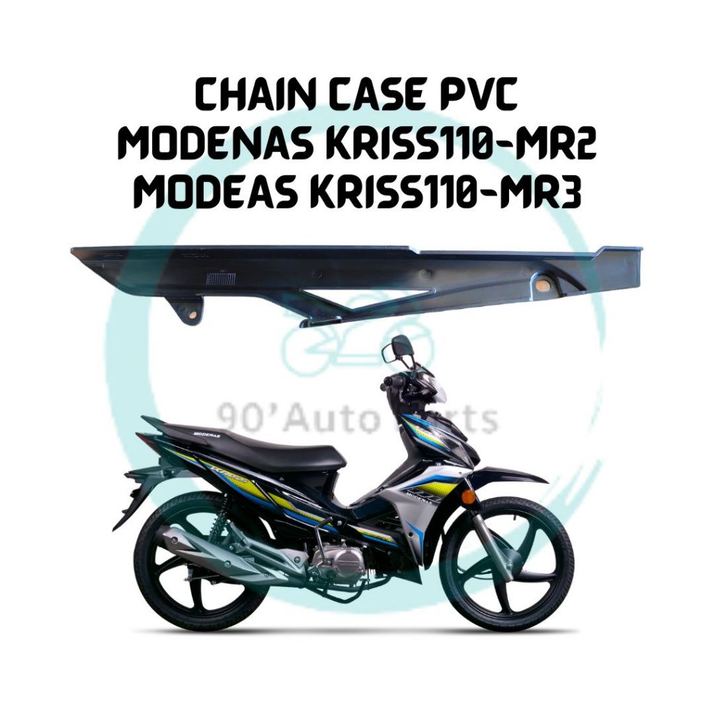 MOTOR MODENAS KRISS MR2 KRISS 110 MR2 KRISS MR3 KRISS 110 MR3 CHAIN CASE PVC CHAIN COVER PLASTIC ...
