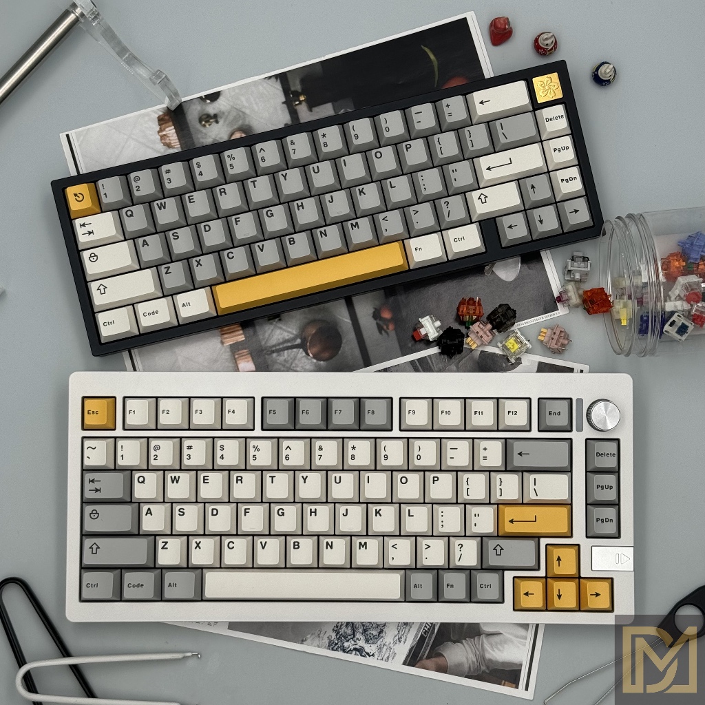 [LOCAL STOCK] Heavy Industry Keycap Cherry Profile ABS Double Shot ...