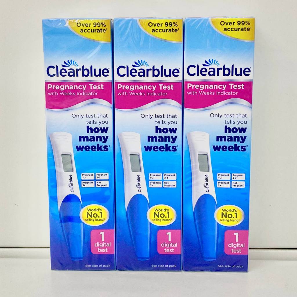 Clearblue Digital Pregnancy Test With Weeks Indicator | Shopee Malaysia