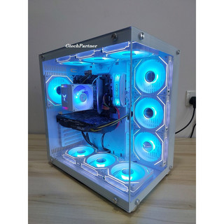 [New Stock]WJCOOLMAN SeaView Gaming Case Support ATX \ MIcro-ATX Double ...