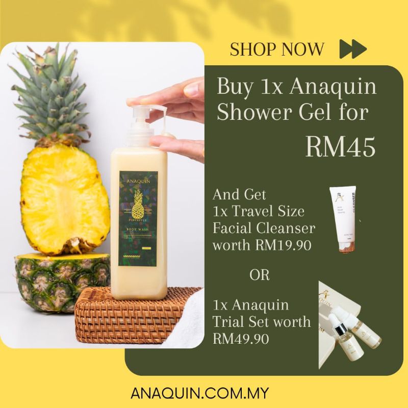 Anaquin Body Shower ( Buy 1 Free 1box Beauty Plus) | Shopee Malaysia
