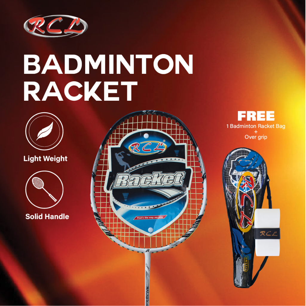 Ready Stock Wholesales🔥 RCL [BR9999]🎁 FREE BADMINTON RACKET BAG & GRIP ...