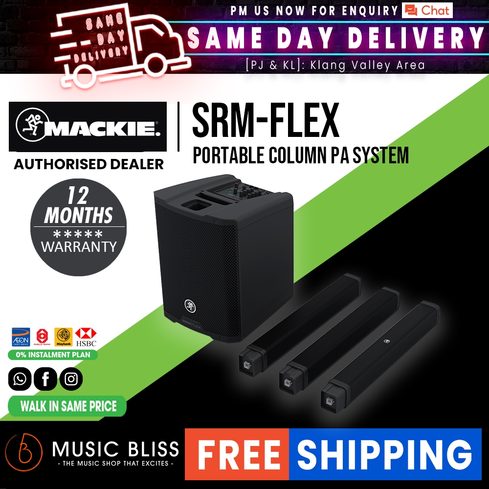 Mackie SRM-Flex Portable Column PA System (SRMFlex) | Shopee Malaysia