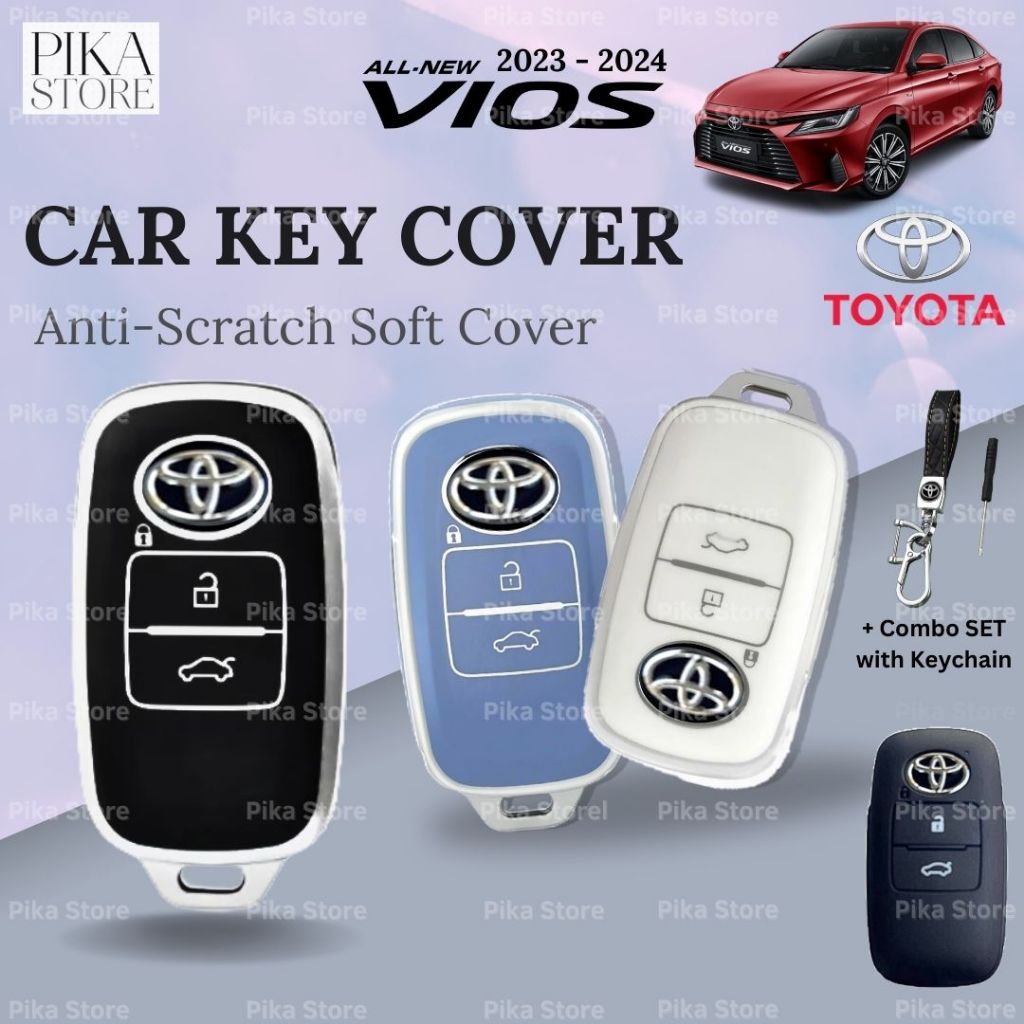 NEW Toyota Vios 2023 Key Cover Toyota Vios Key Cover 2024 Toyota Vios ...