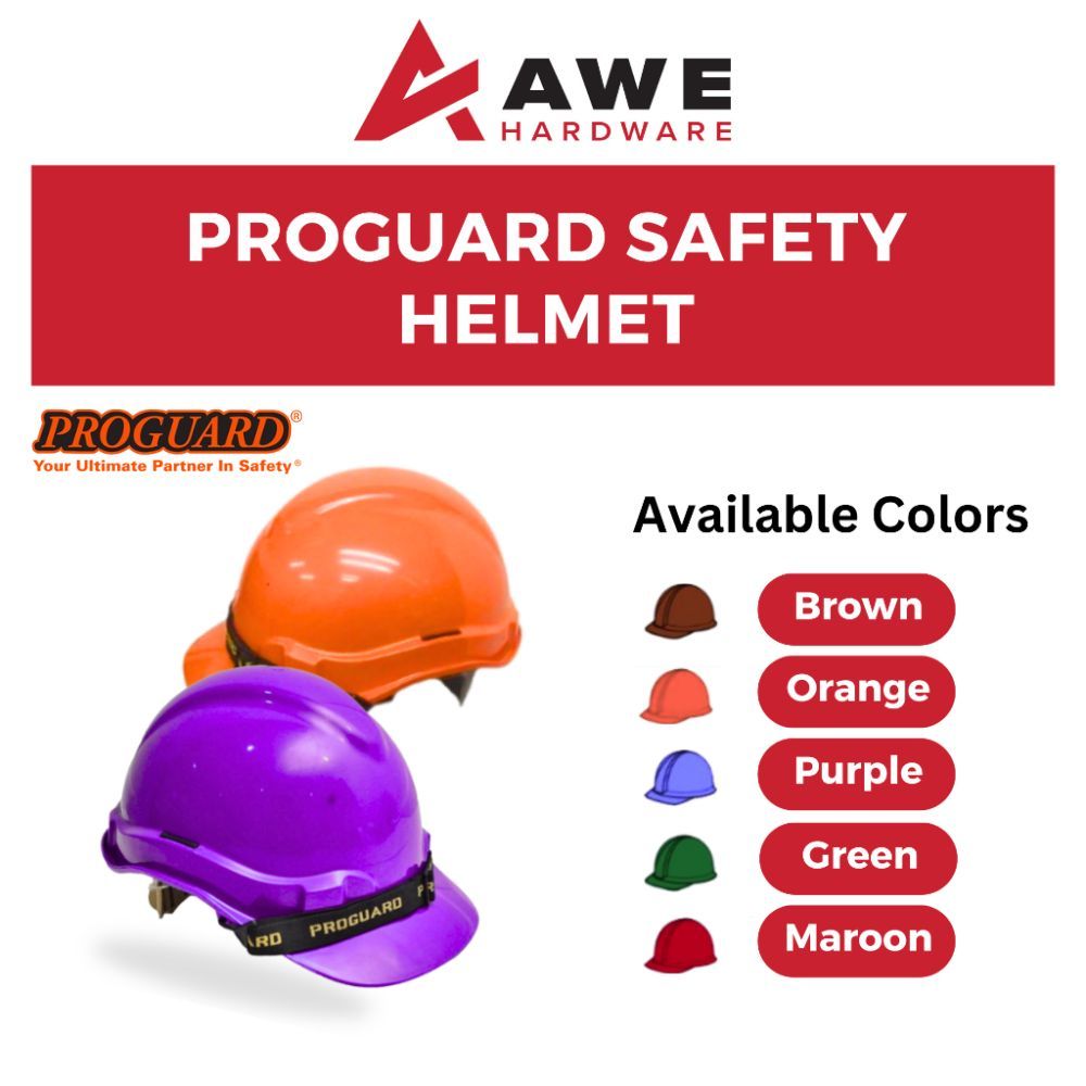ProGuard Safety Helmet Topi Safety Keselamatan Hard Hat Construction ...